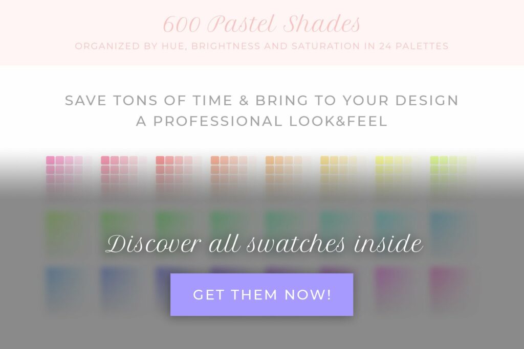 600 pastel shades color swatches – MasterBundles