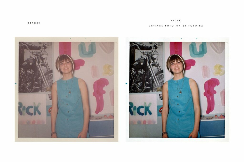 Vintage Foto Fix Photoshop Actions – MasterBundles