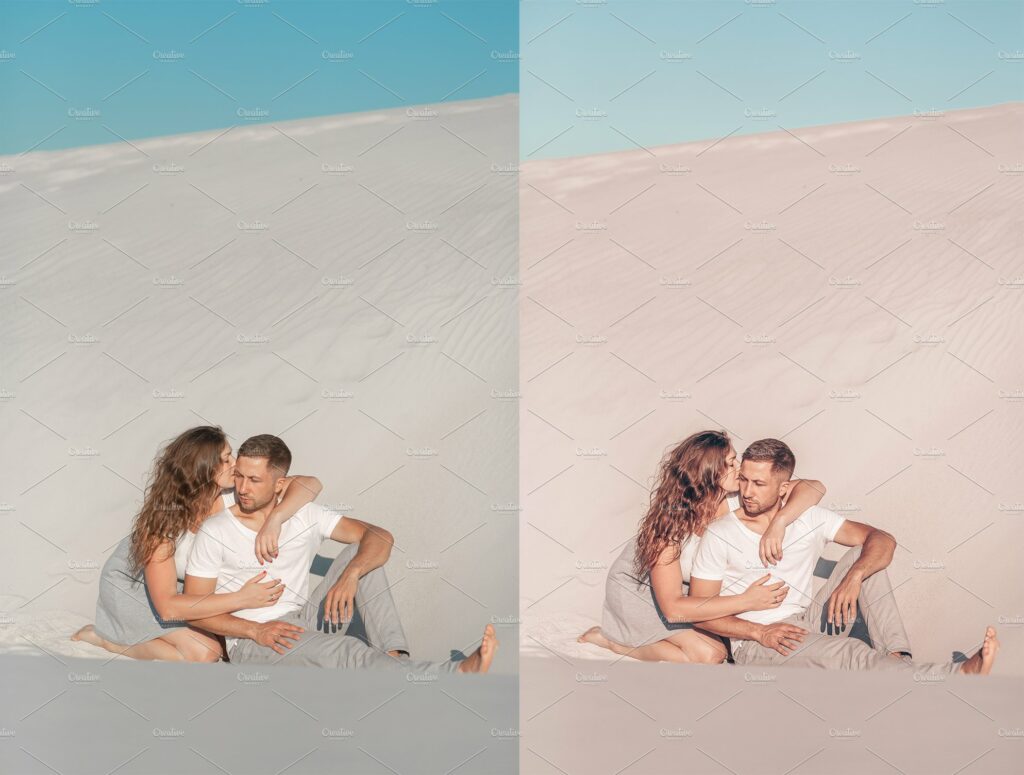 12 X Lightroom Presets Peach Masterbundles