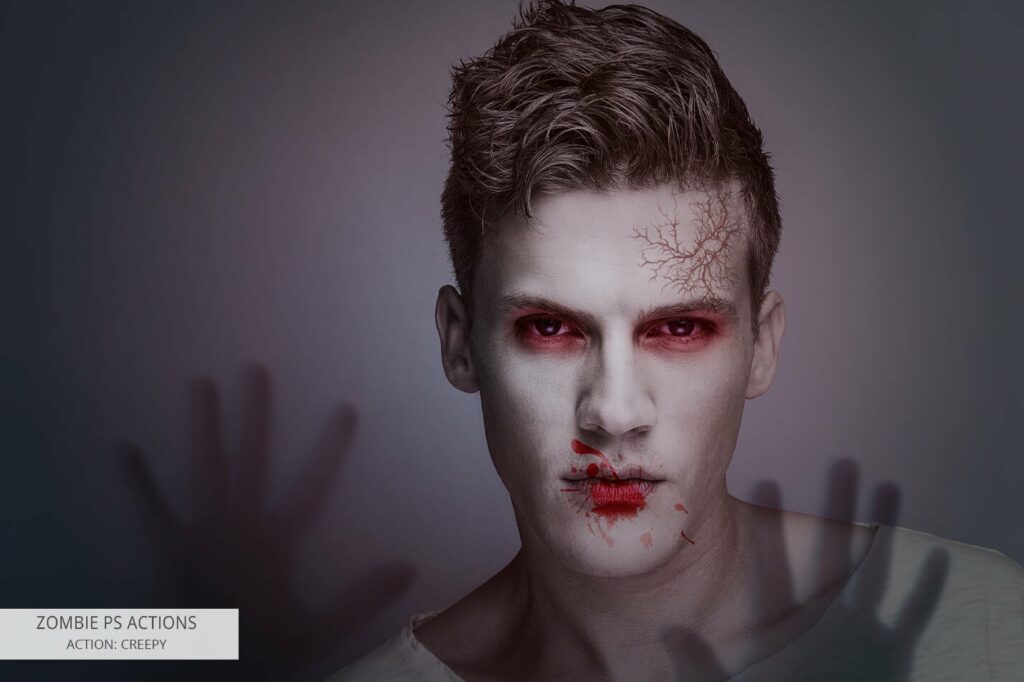 Zombie Photoshop Actions – MasterBundles