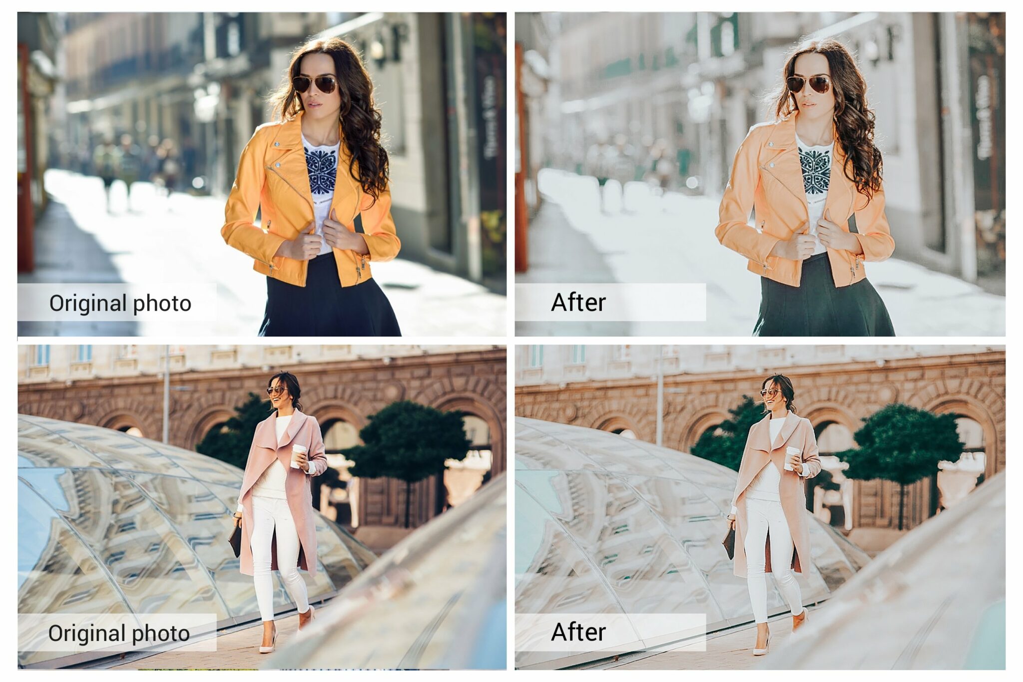 Sun Matte Presets, Photoshop actions – MasterBundles