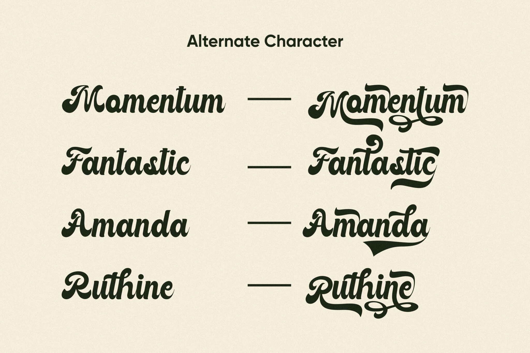Rateline - Retro Script Font 2 Style – MasterBundles
