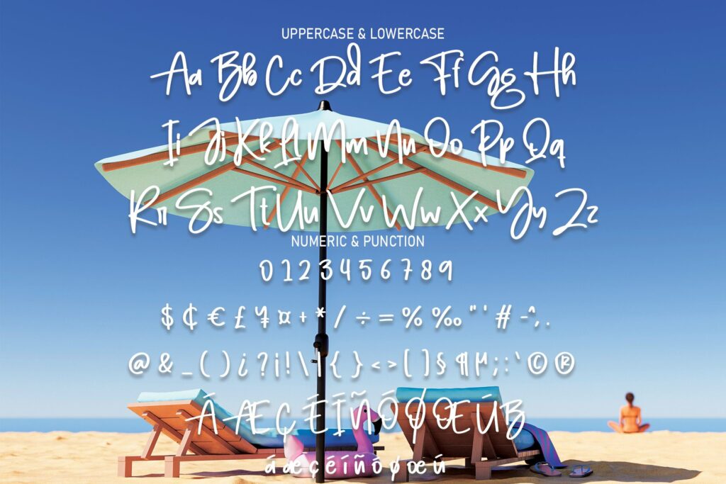 Flamingo | Script Font – MasterBundles