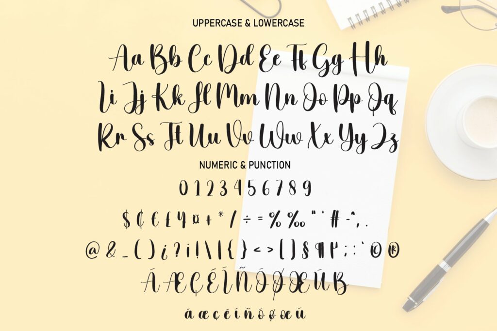 Homework | Script Font – MasterBundles