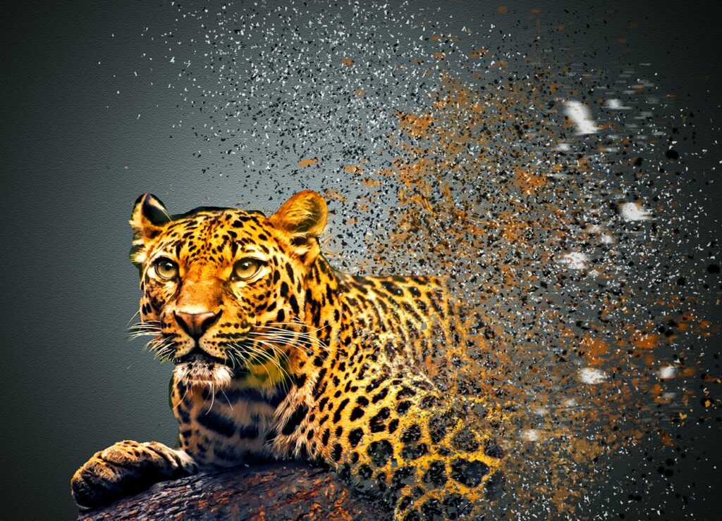 Dispersion Portrait Photoshop Action – MasterBundles