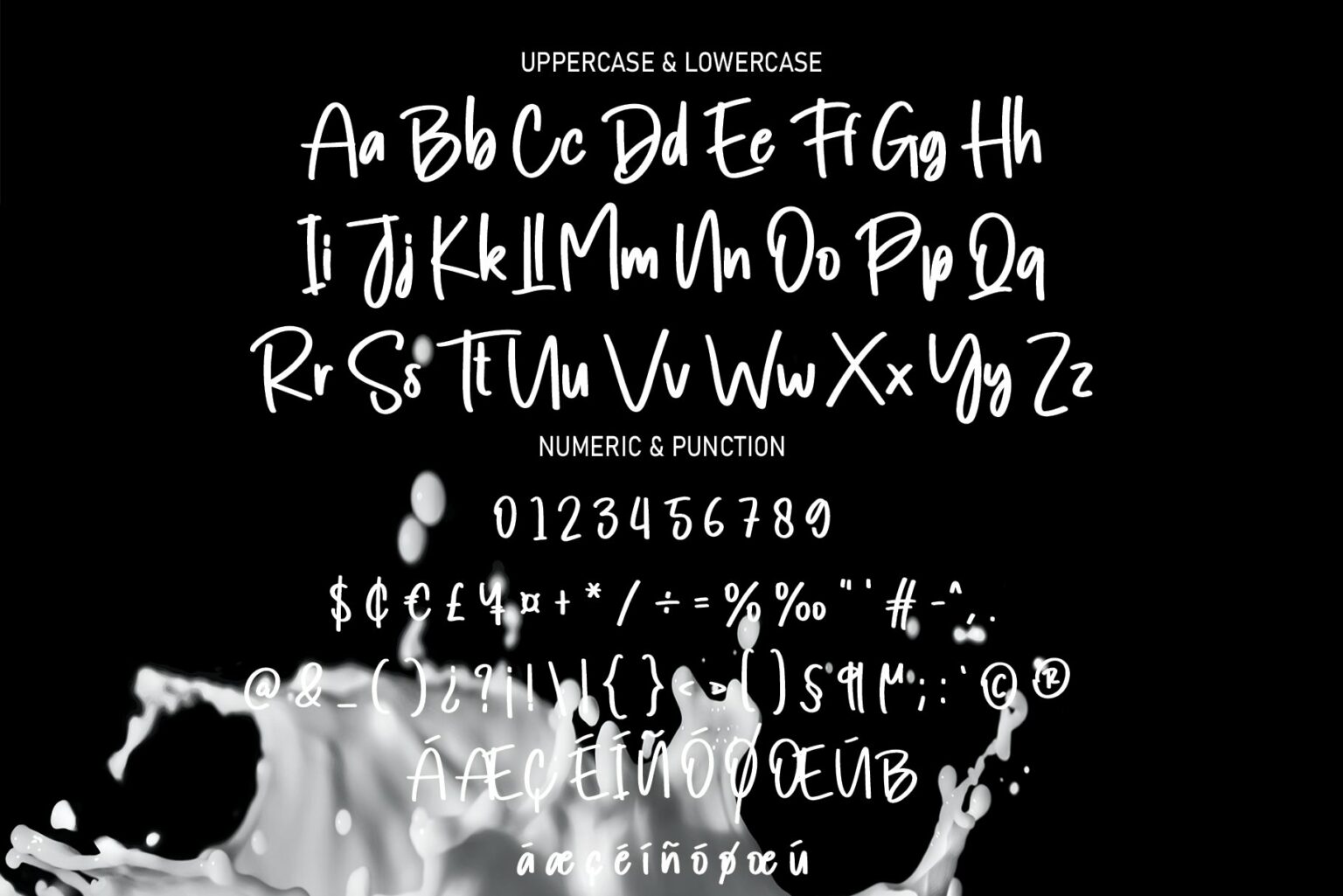 Milk | Script Font – MasterBundles