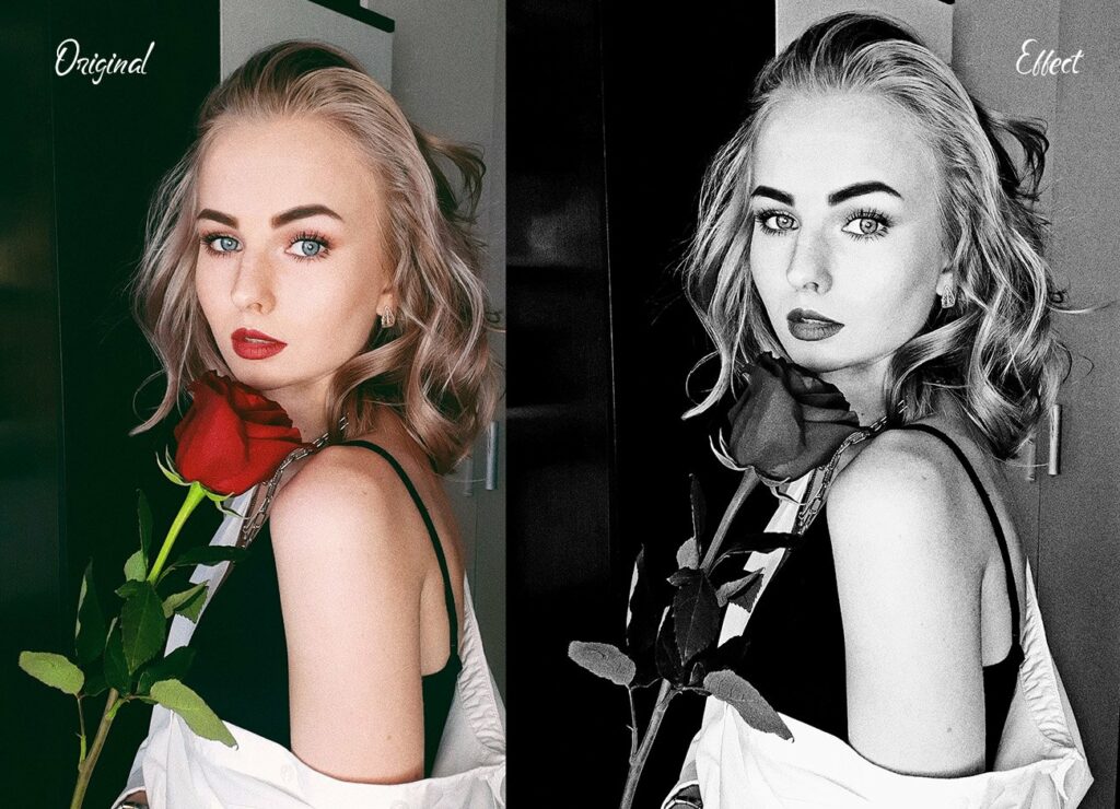 Vector B&W Photoshop Action – MasterBundles