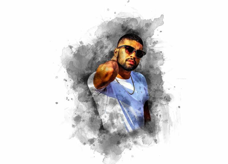 Ink Bleed Effect Photoshop Action – MasterBundles