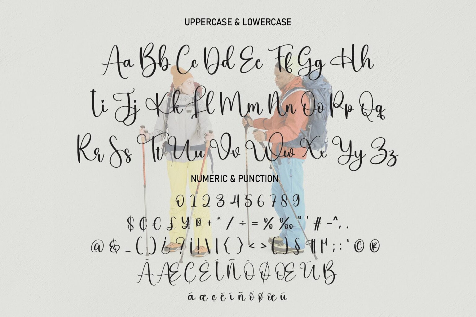 Hiking | Script Font – MasterBundles