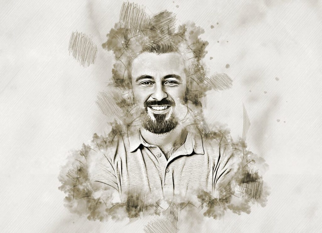 Ink Sketch Art Photoshop Action – MasterBundles