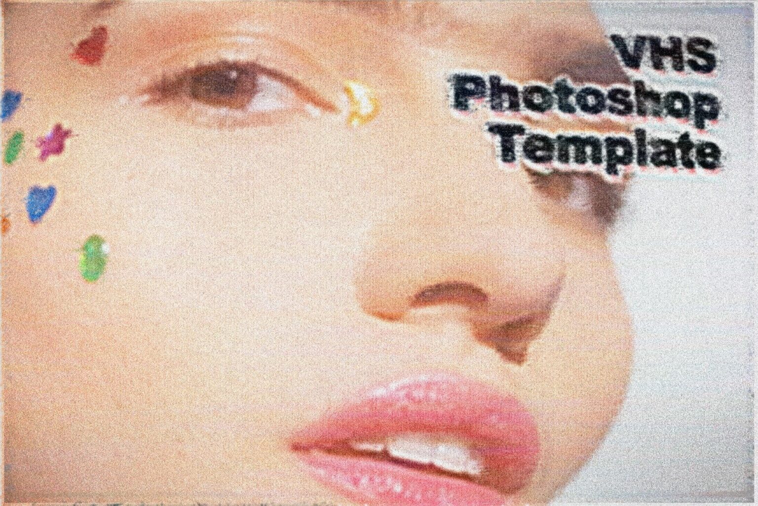 VHS Photoshop Template – MasterBundles