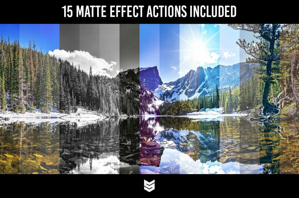 Matte Photoshop Actions – MasterBundles