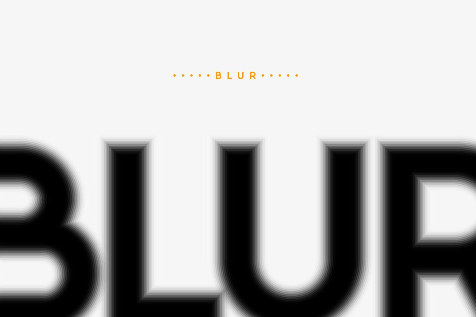 Blureo. OTF-SVG Blurred font family. – MasterBundles