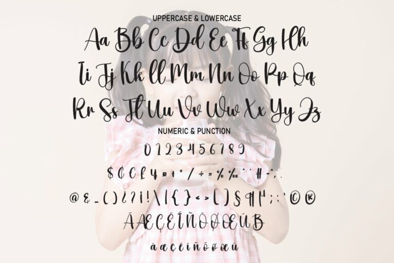 Hello Children | Script Font – MasterBundles