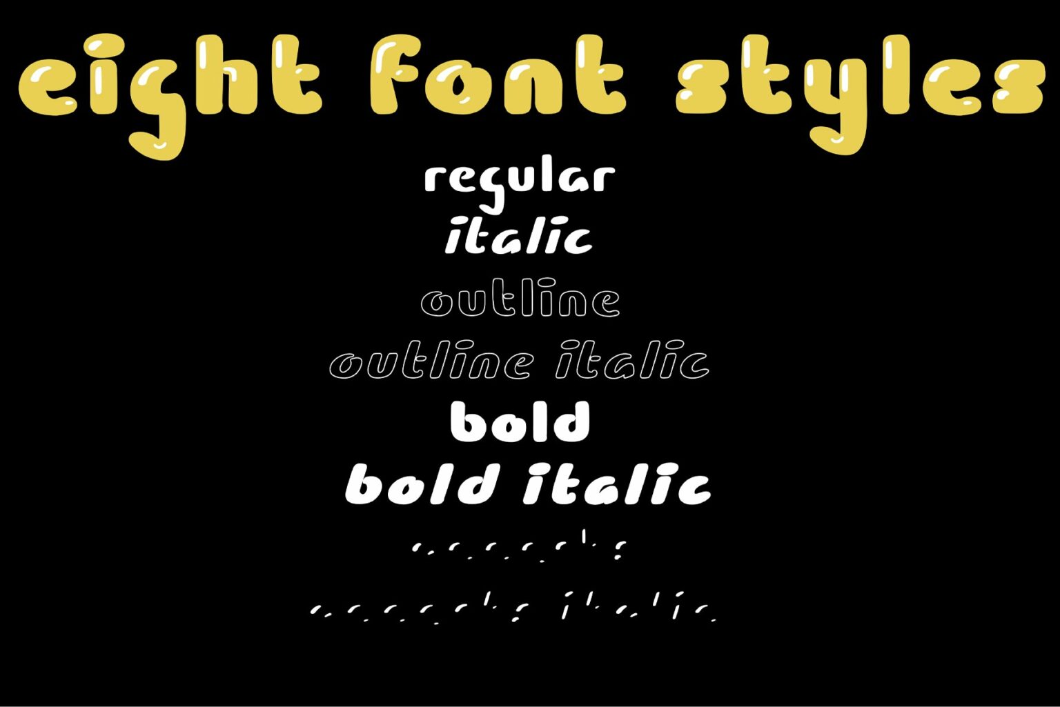 Aqua Bubble Typeface – MasterBundles