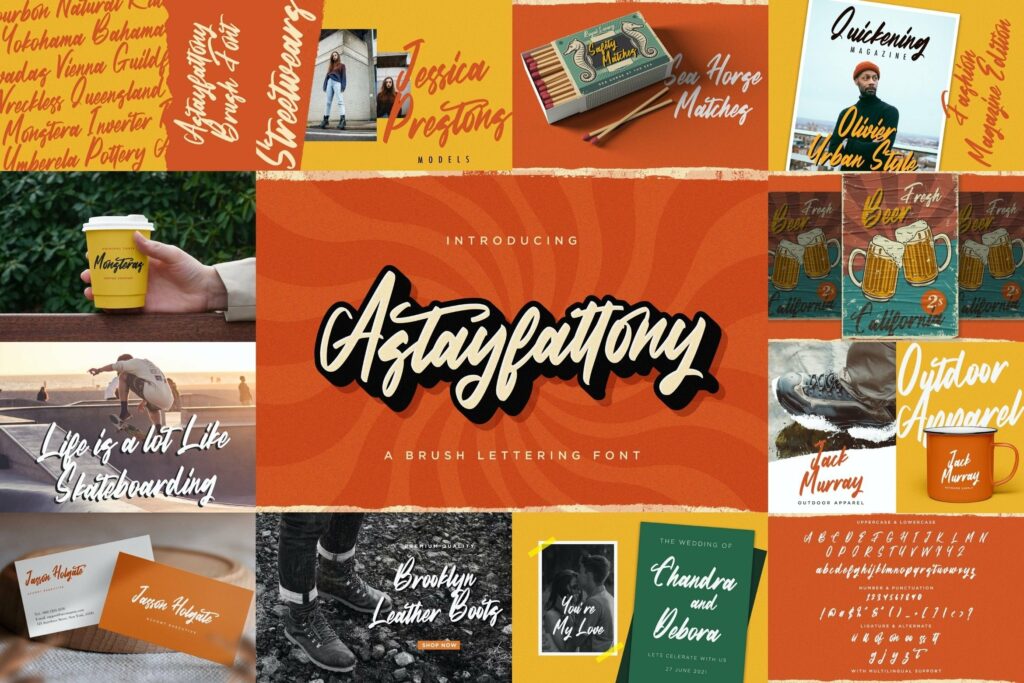 Handwritten Font Bundle Vol 6 – MasterBundles