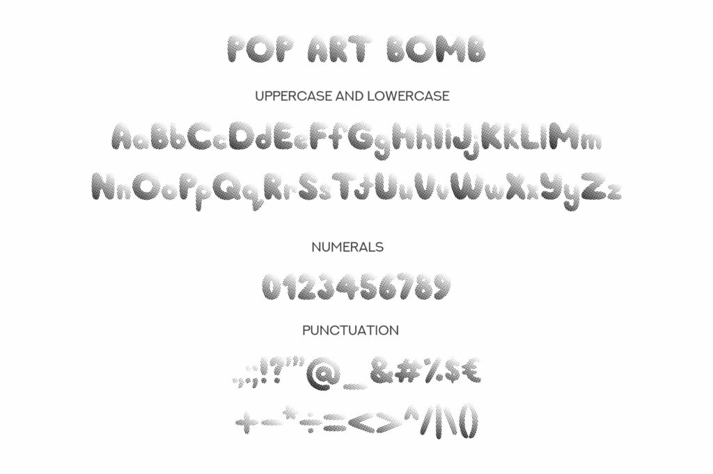 Pop Art Bomb SVG Color Font – MasterBundles