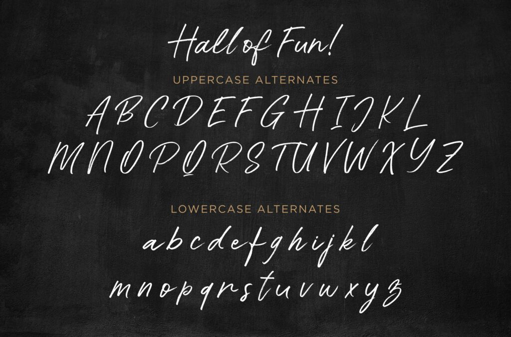Hall Of Fun - Casual Elegant Font – MasterBundles