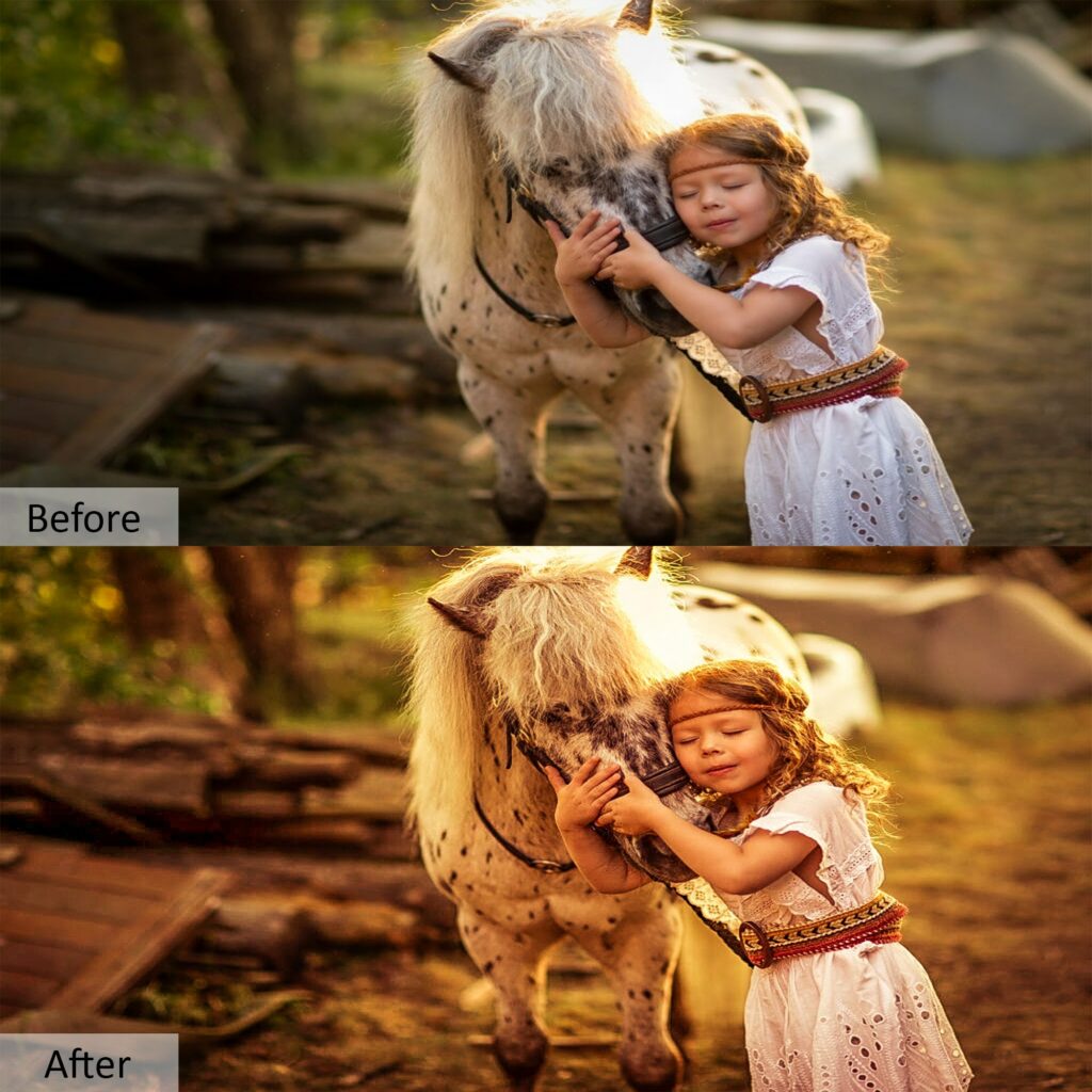 Golden Hour Effect Photoshop Actions – MasterBundles
