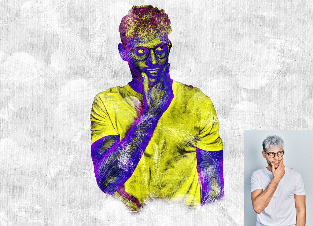 Original Drawing Photoshop Action – MasterBundles