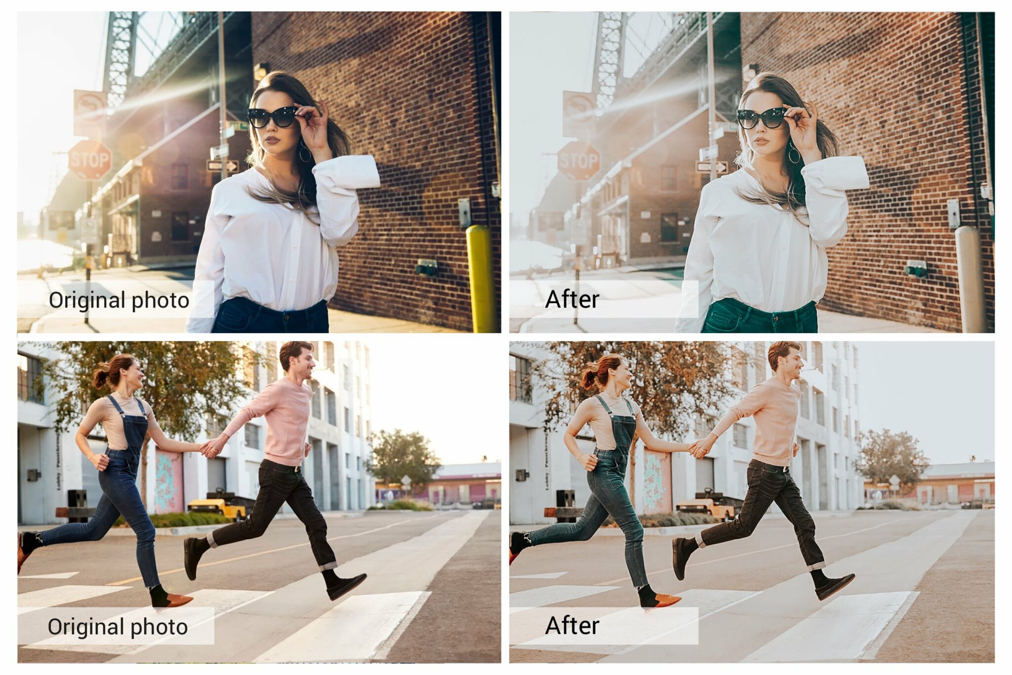 Sun Matte Presets, Photoshop actions – MasterBundles