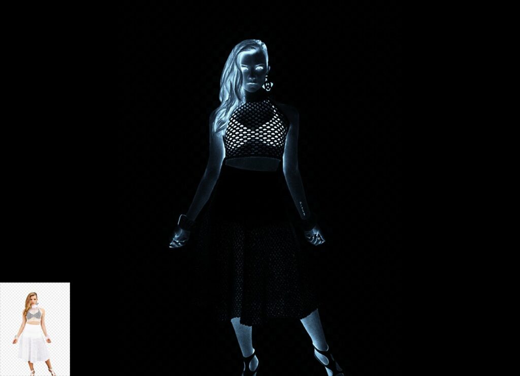 X-Ray Effect Photoshop Action – MasterBundles