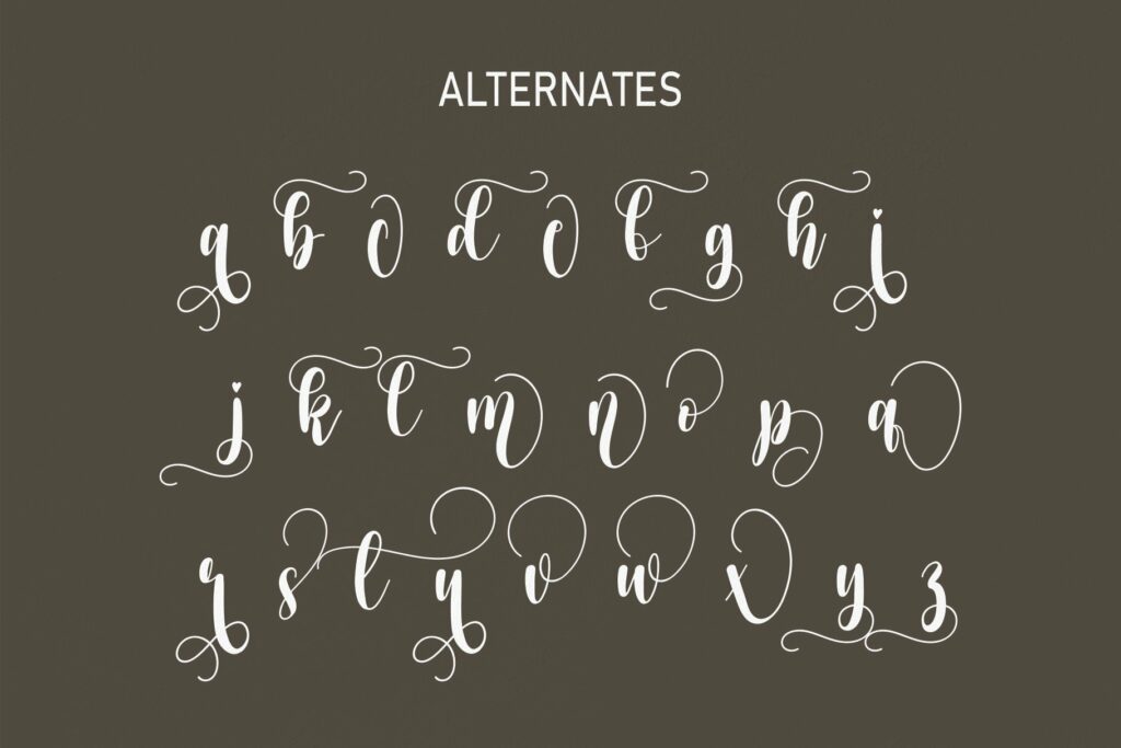 Arlian | Script Font – MasterBundles