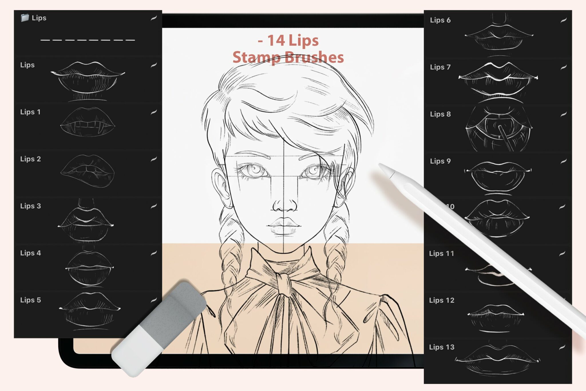 Procreate Portrait Creator Toolkit – MasterBundles