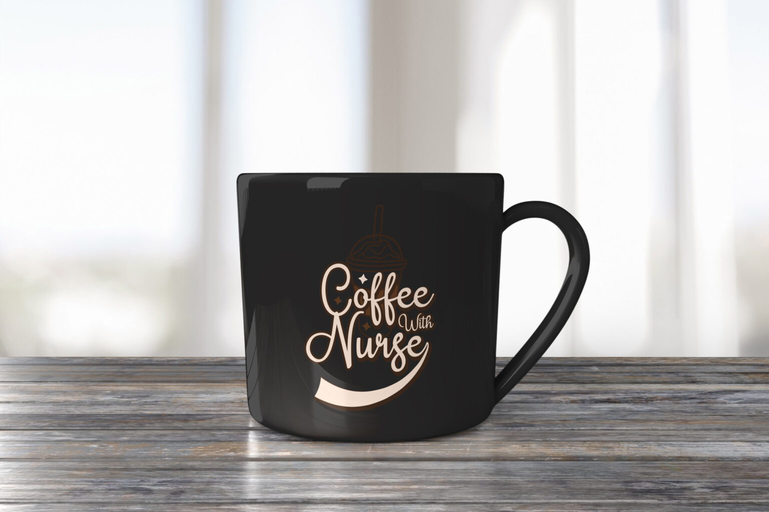 Retro Coffee with Nurse Sublimation Design Bundle - MasterBundles