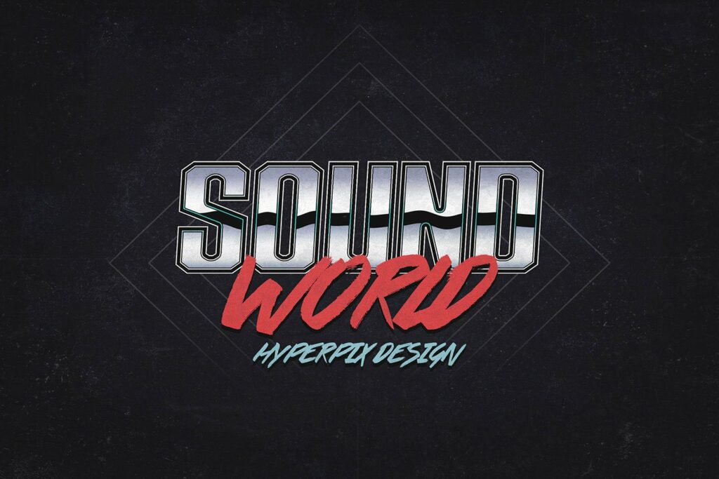 80s Text and Logo Effects Vol.1 – MasterBundles