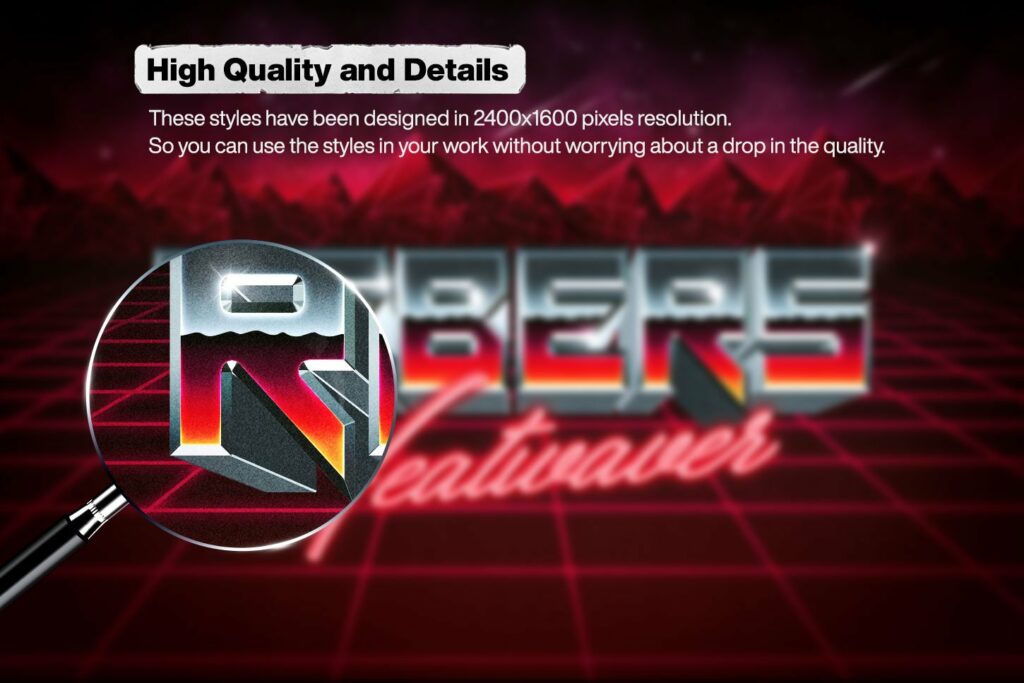 80s Text and Logo Effects Vol.5 – MasterBundles