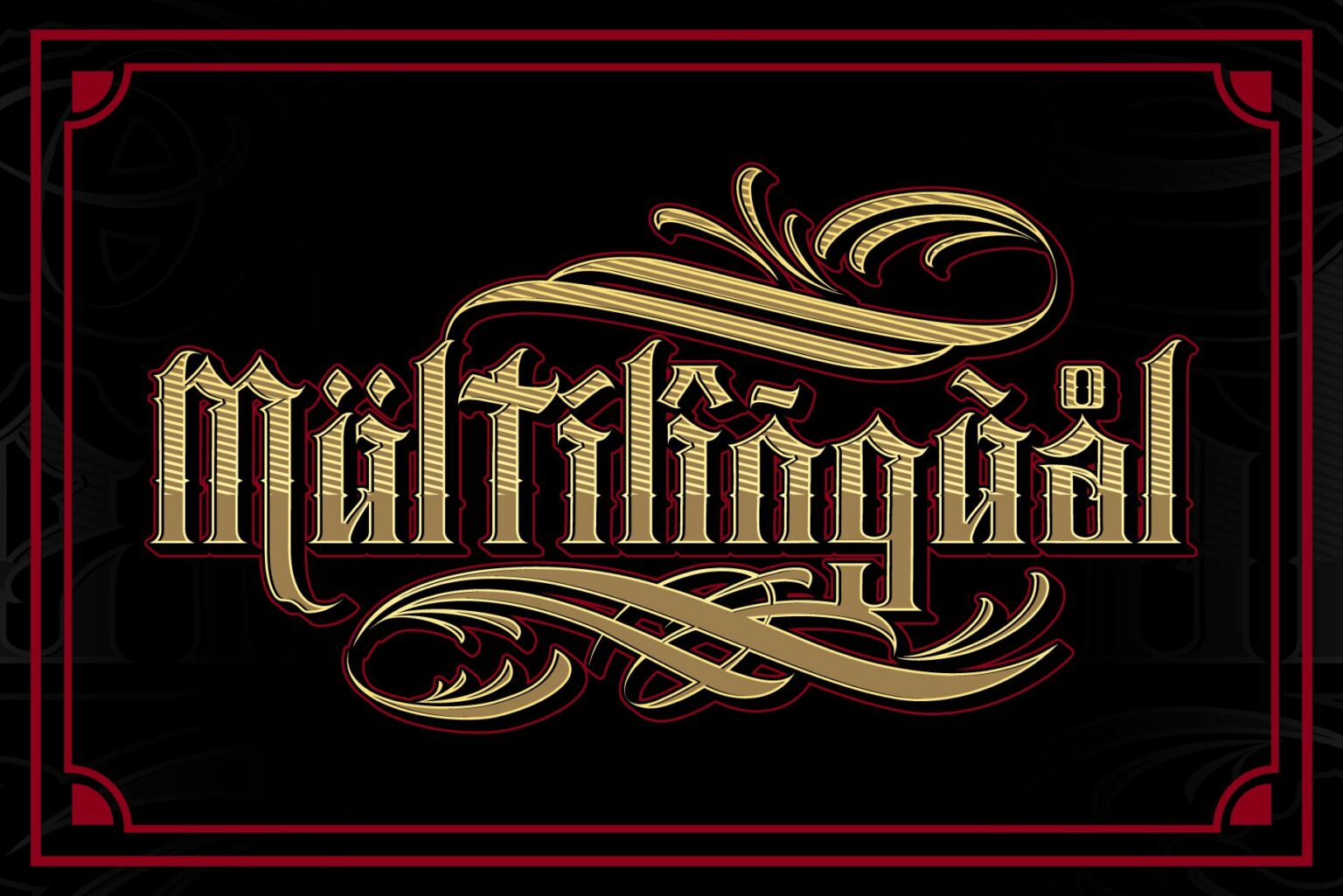 Red Royale – Blackletter Fonts – MasterBundles
