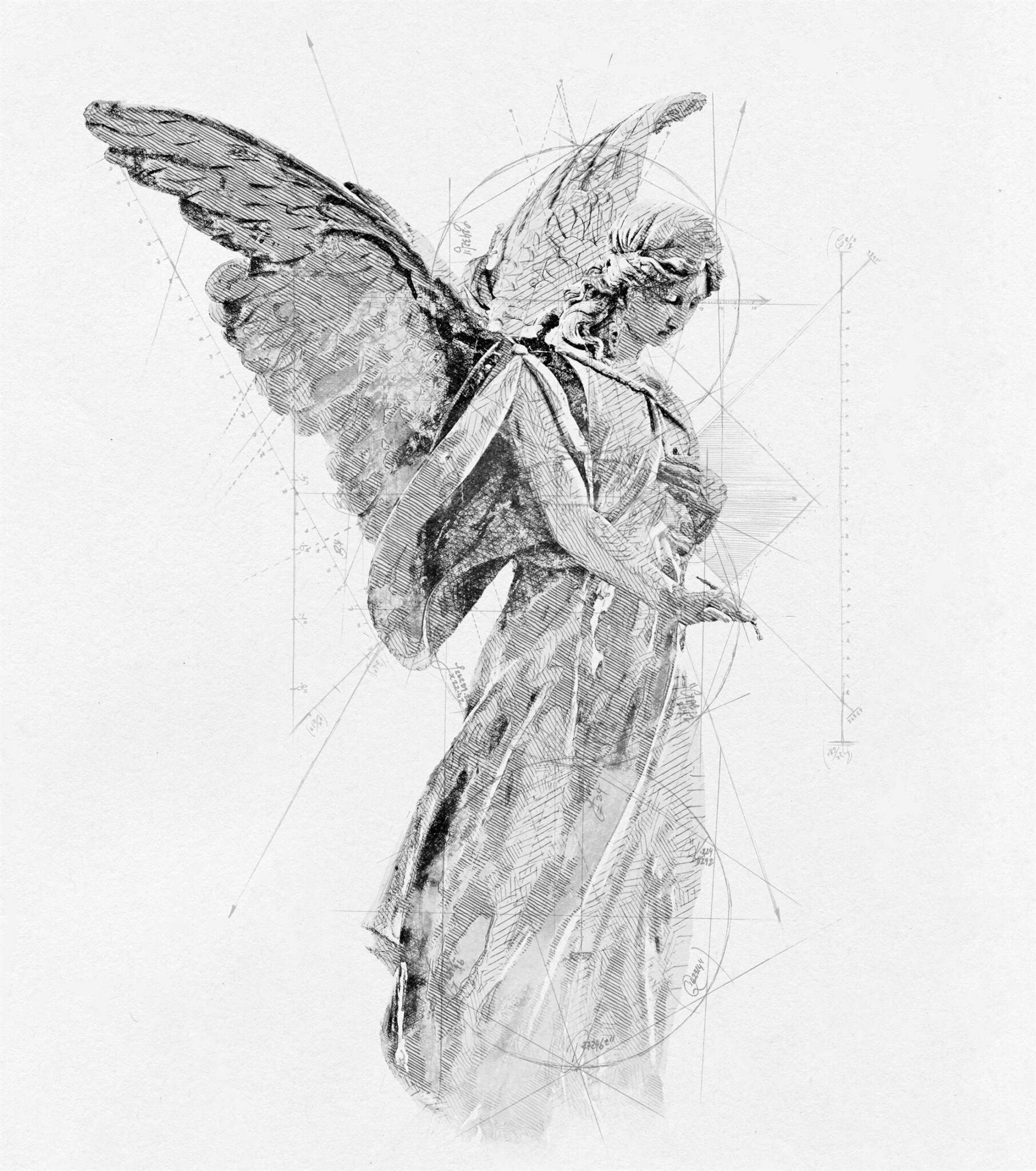 32 Technical PS Drawing Brushes – MasterBundles