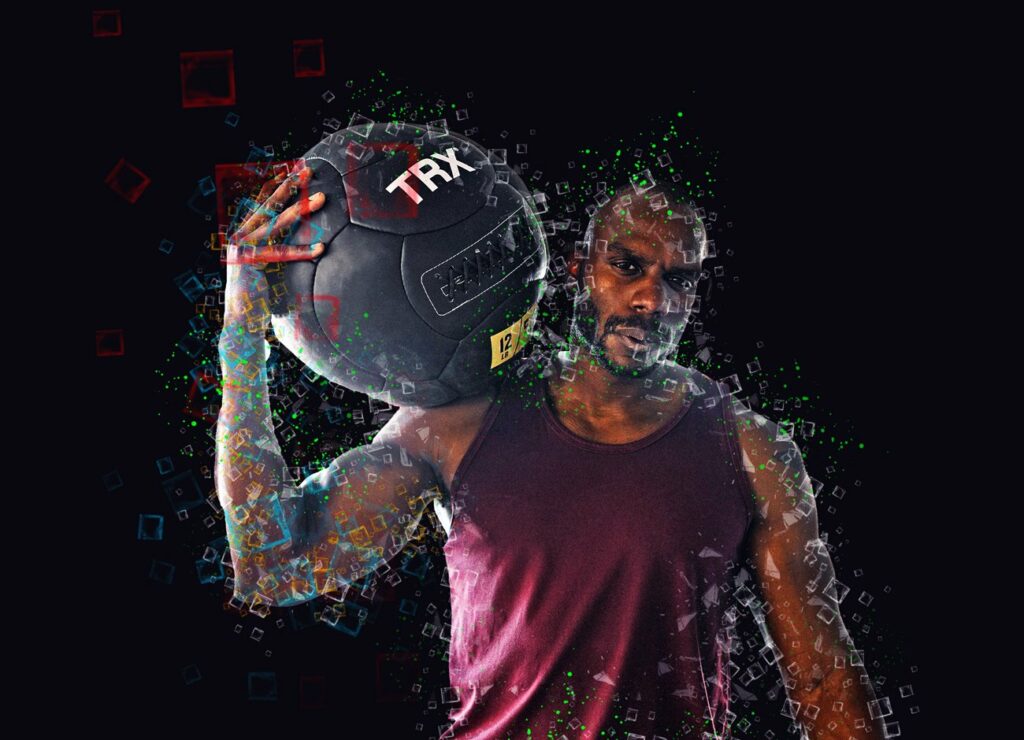 Pixel Shatter Effect PS Action – MasterBundles