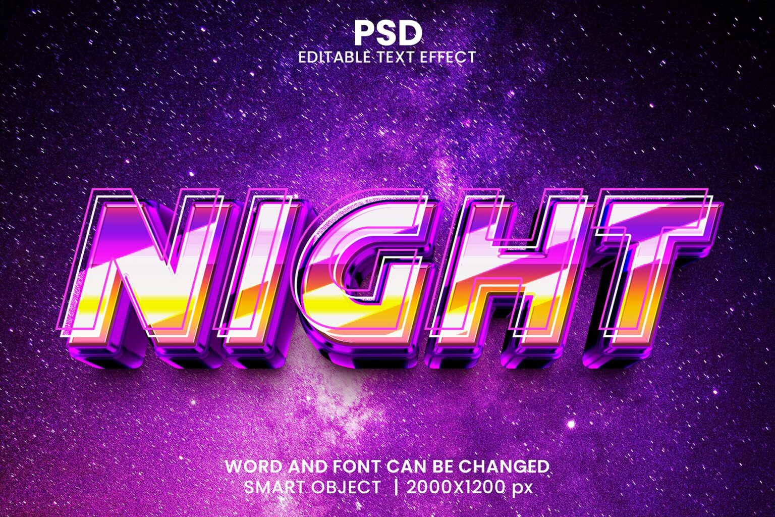 RGB Neon 3d Psd Text Effect – MasterBundles