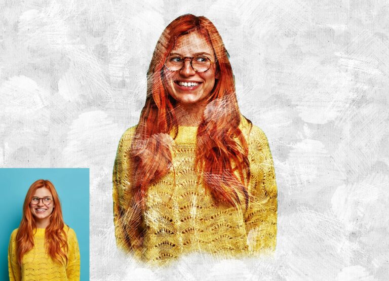 Original Drawing Photoshop Action – MasterBundles