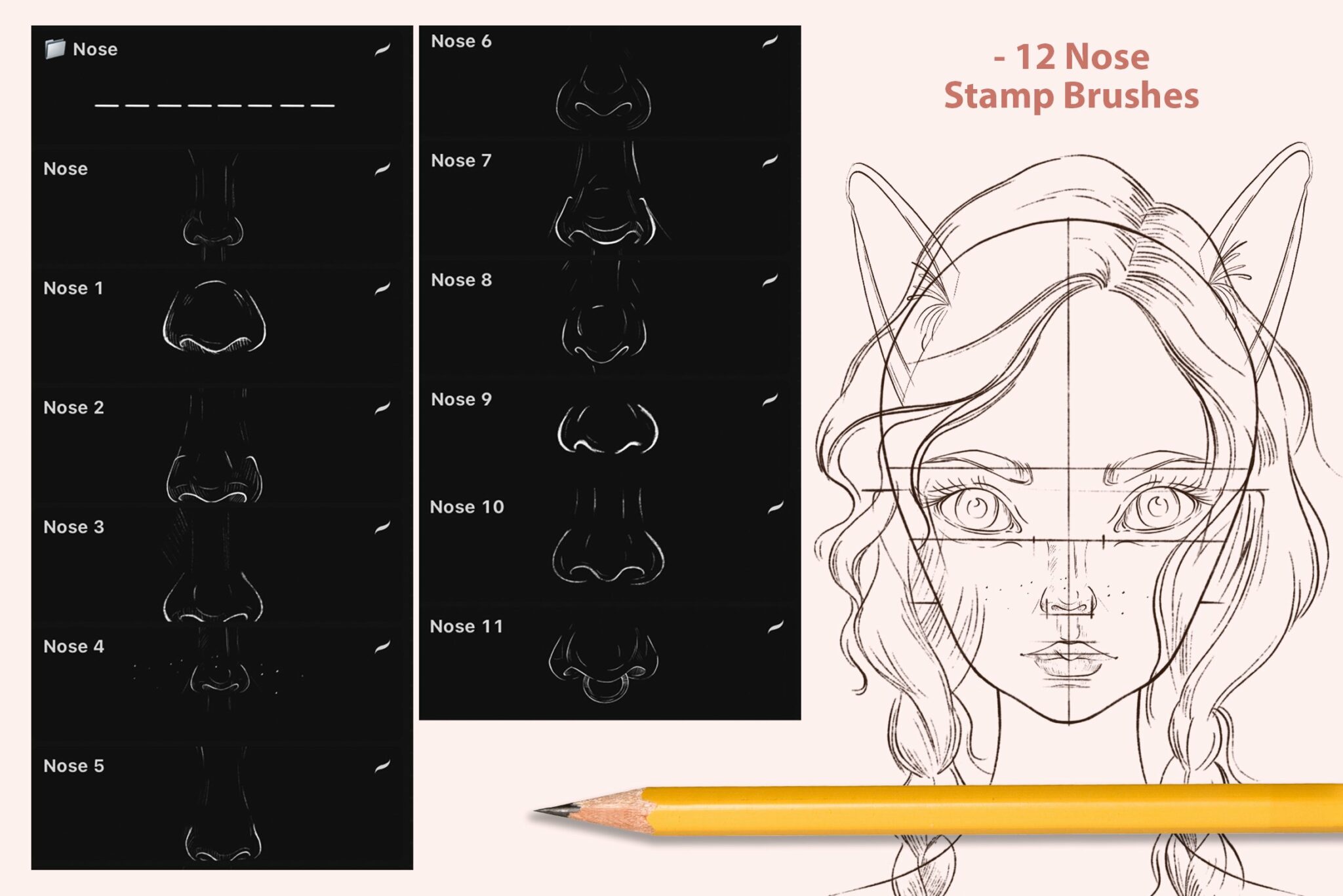 Procreate Portrait Creator Toolkit – MasterBundles