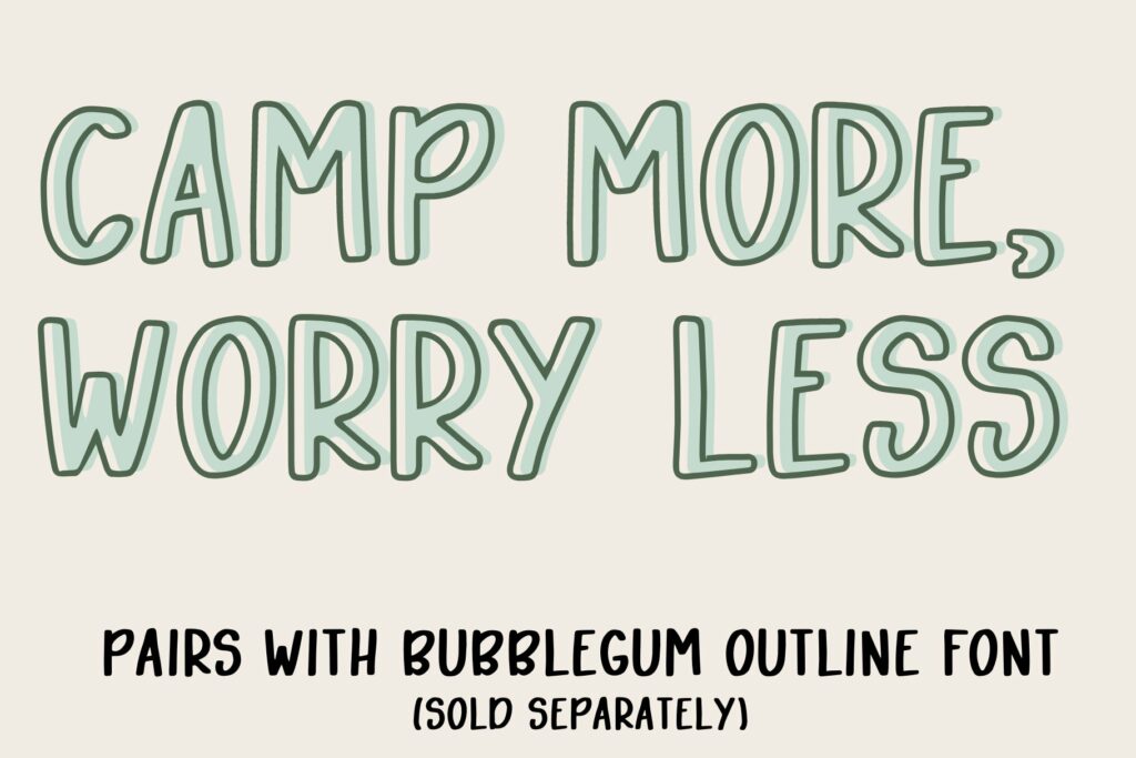 Campfire Bold Handwritten Font – MasterBundles