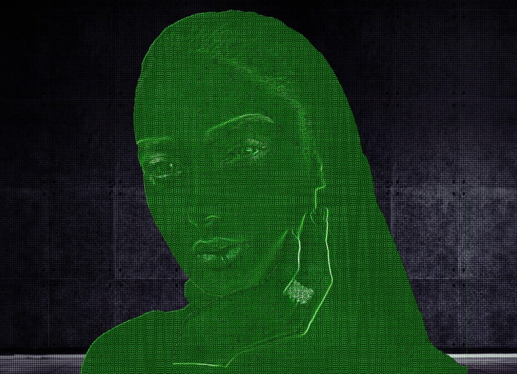 Laser Scan Photoshop Action – MasterBundles