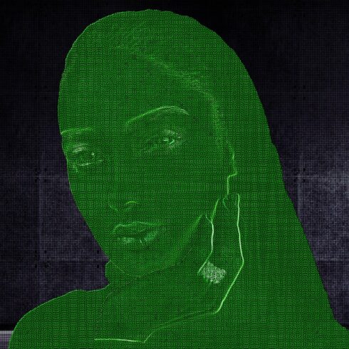 Laser Scan Photoshop Action – MasterBundles