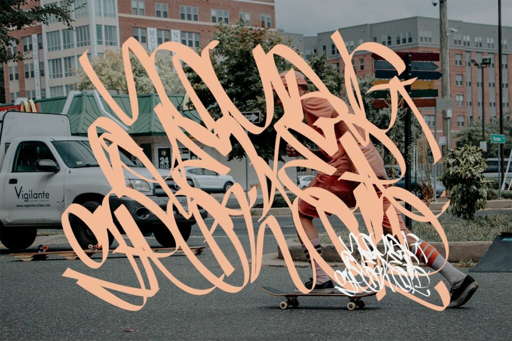 Slash Roller | A Graffiti Font – MasterBundles