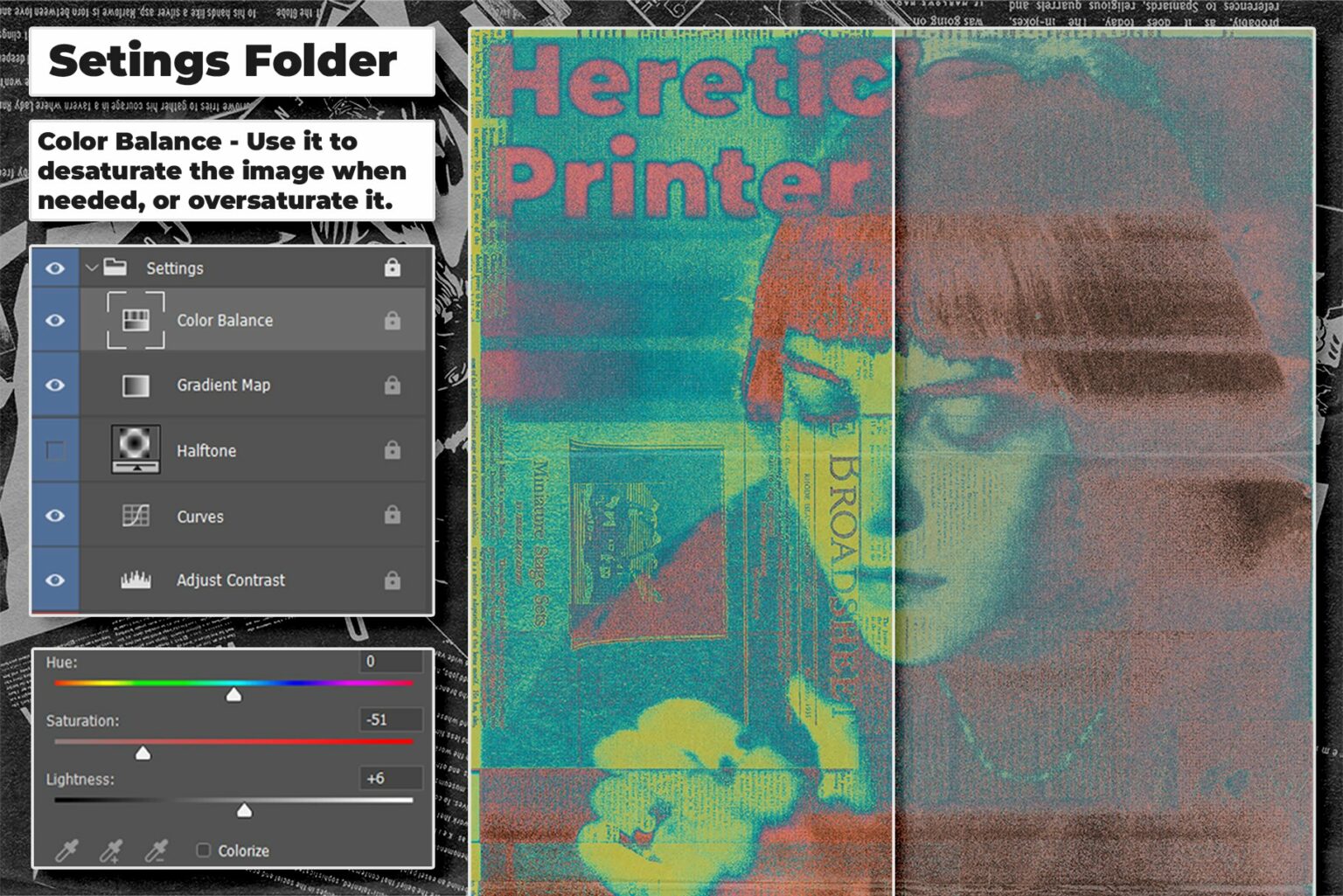 Heretic's Printer - Print Machine #1 – MasterBundles
