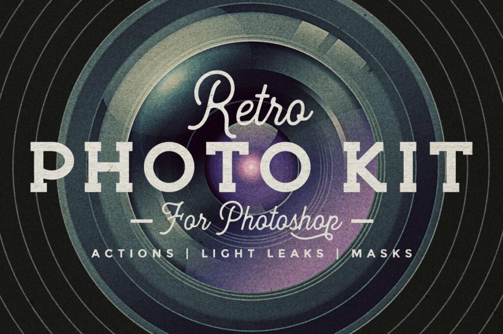 Photoshop Retro Photo Kit – MasterBundles