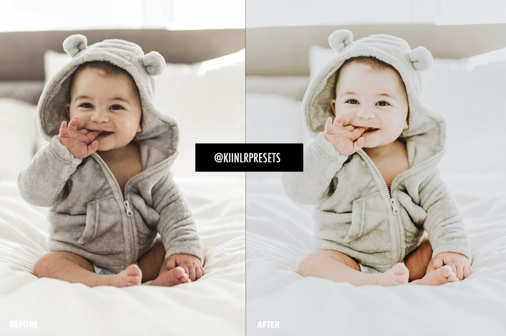 5 Baby Lightroom Mobile presets – MasterBundles