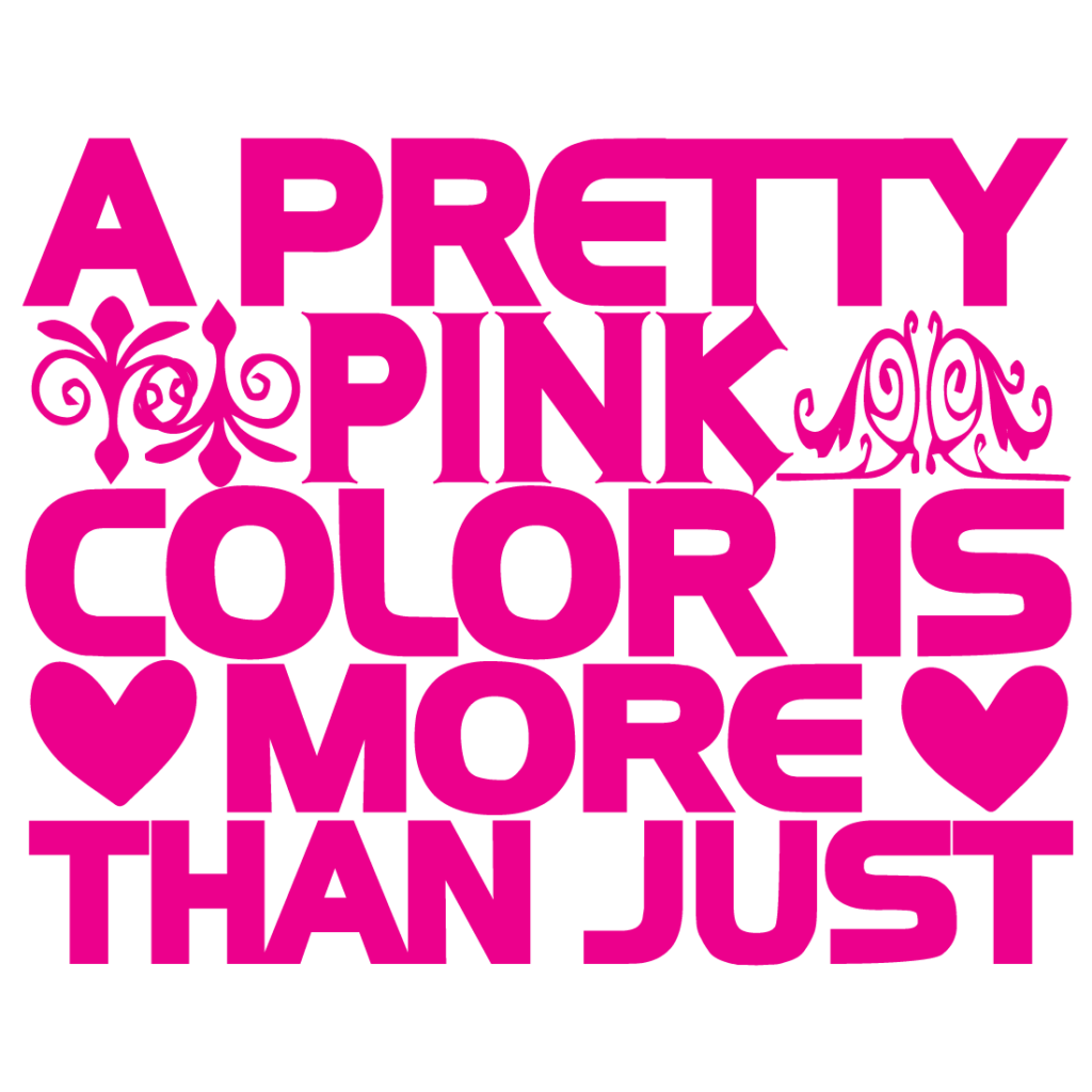 A Pretty Pink Color Is More Than Just - MasterBundles