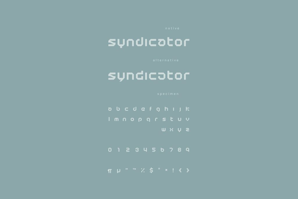 Abyo Futuristic Tech Font – MasterBundles