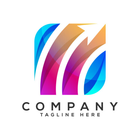 Accounting financial gradient logo, Financial Advisors logo design ...