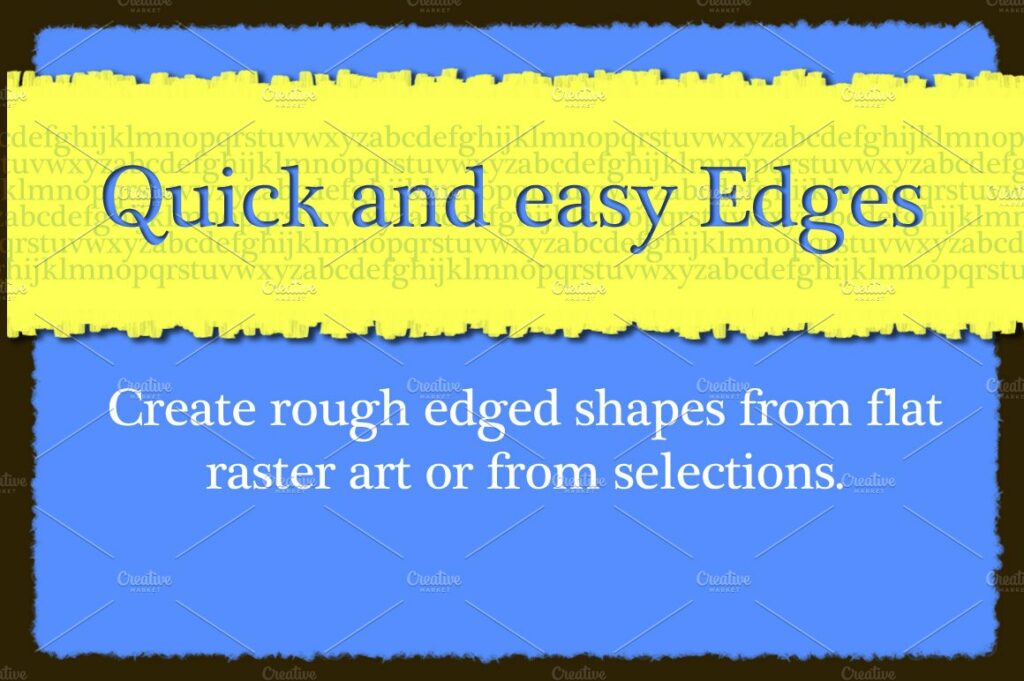 Rough Edges Action – MasterBundles