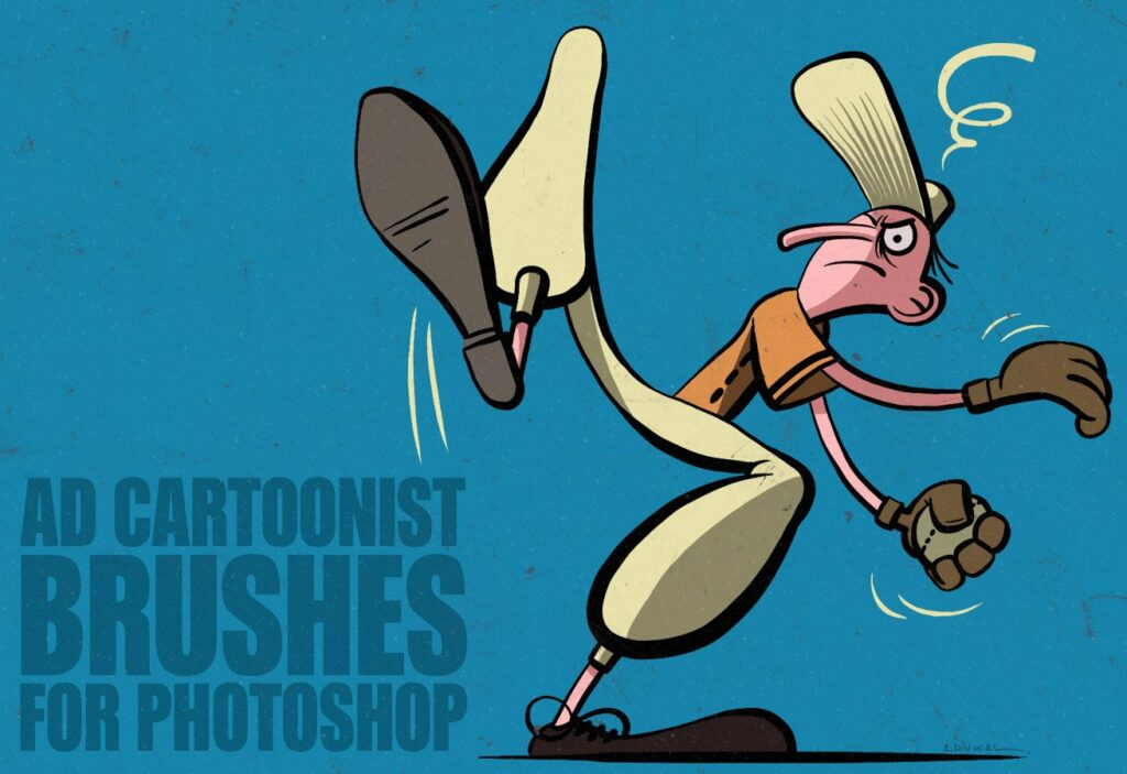 The Cartoonist Brushes – MasterBundles