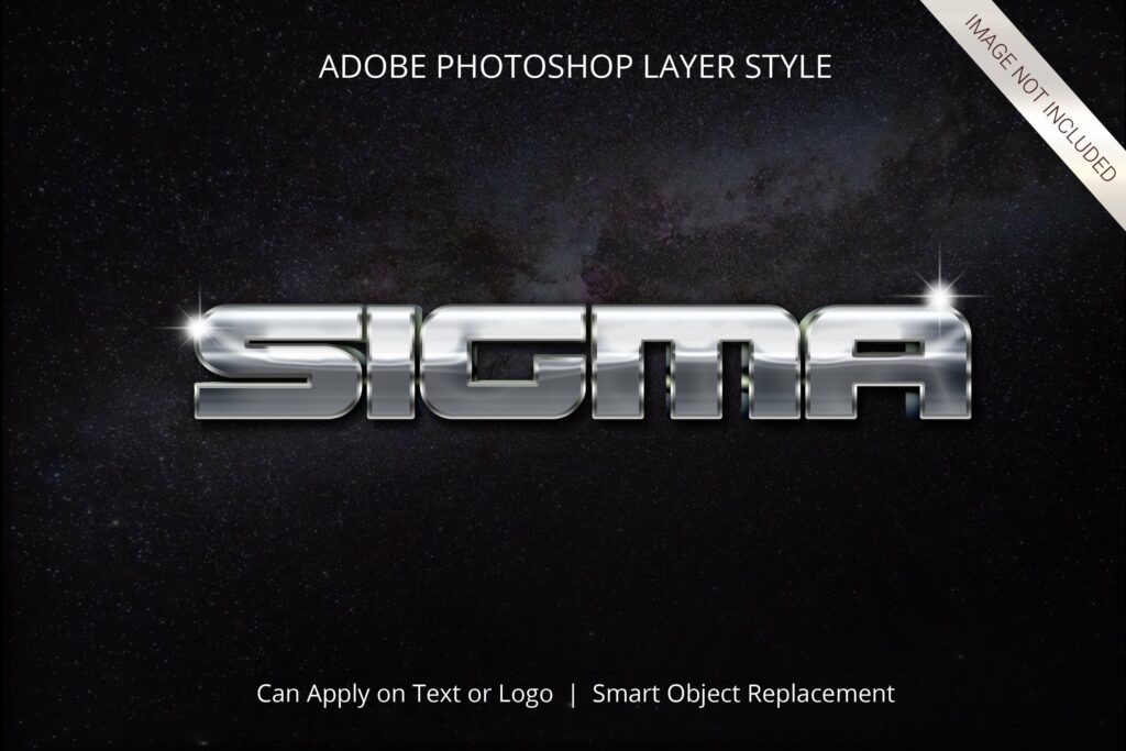 14 Realistic 3D Chrome Text Effect – MasterBundles